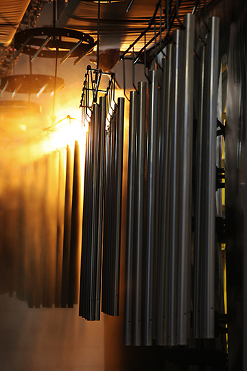 Powder Coated Steel Tube - National Metalwares powder coating